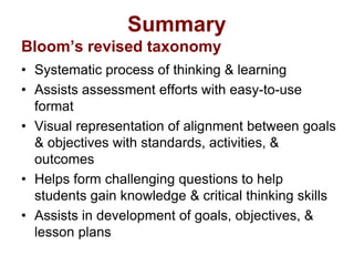 Blooms presentation | PPTX