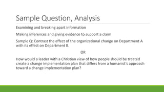 Using Bloom's Taxonomy to Foster Critical Thinking | PPTX