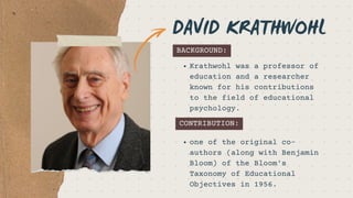 Bloom's Revised Taxonomy for Group Repor | PDF