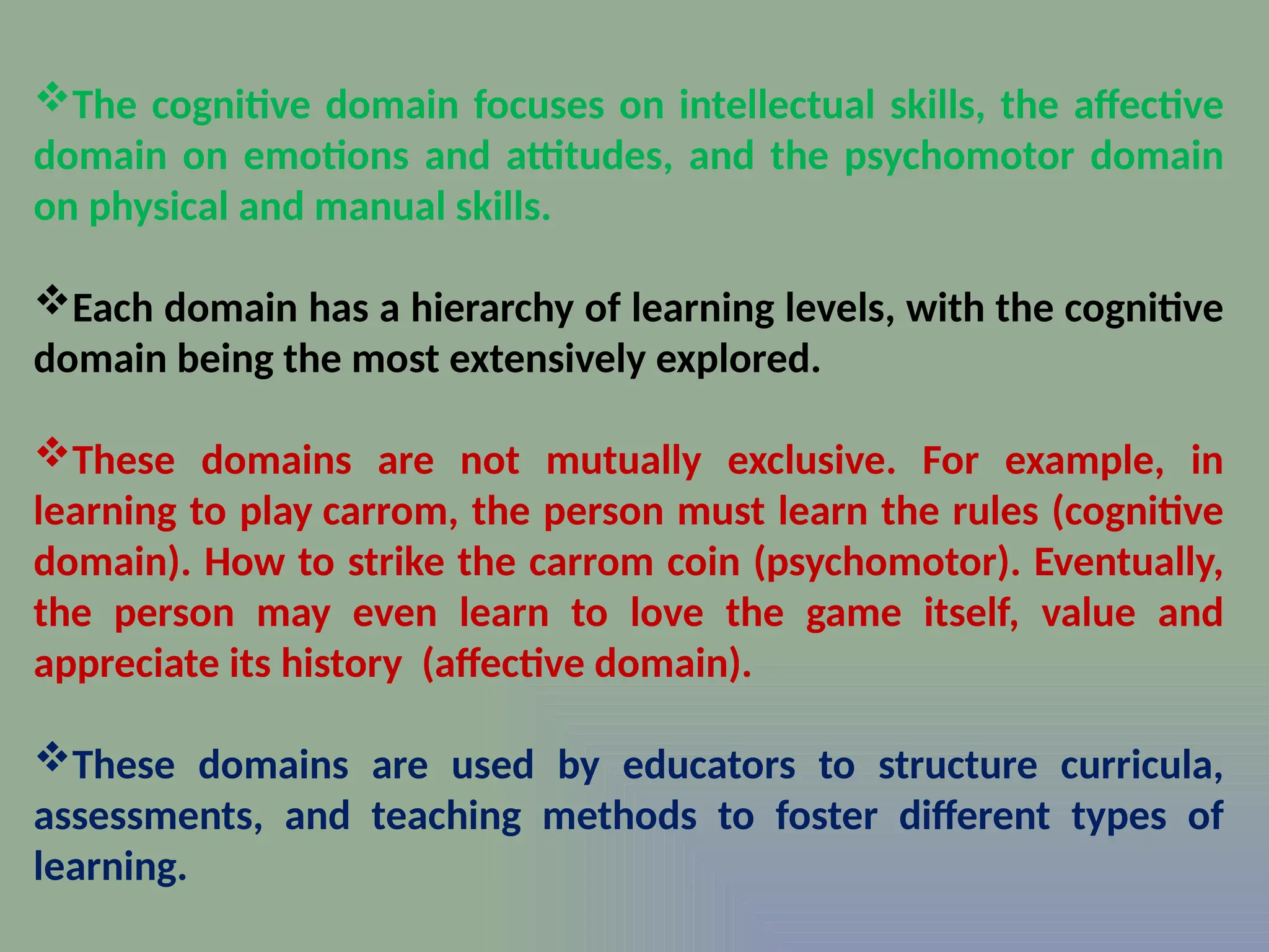 Bloom's taxonomy, importance in education .pptx