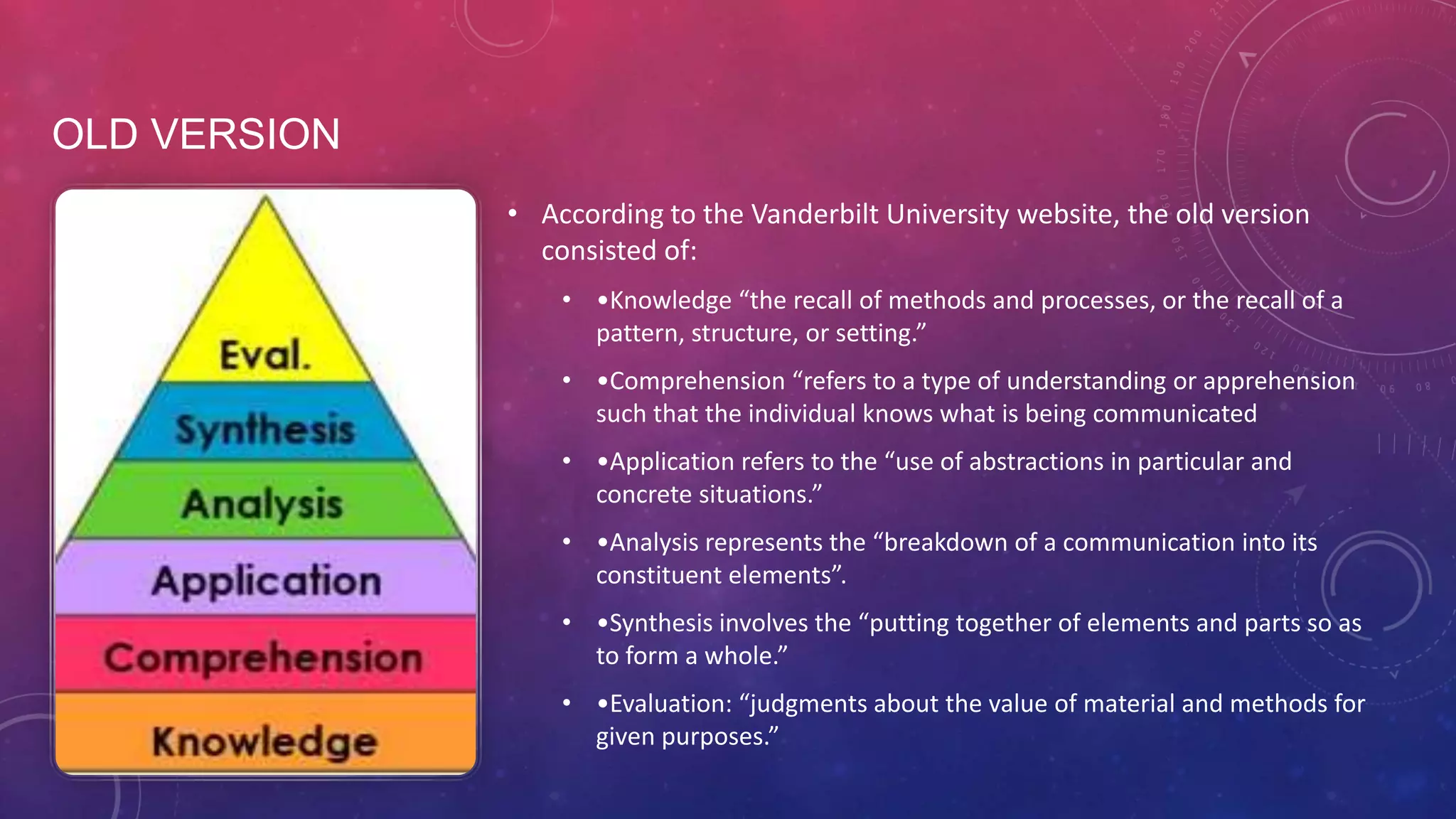 Bloom’s taxonomy | PPTX