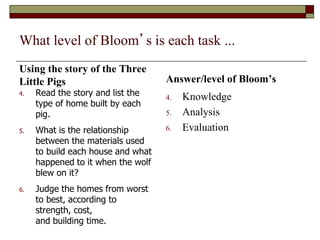 Blooms taxonomy | PPTX