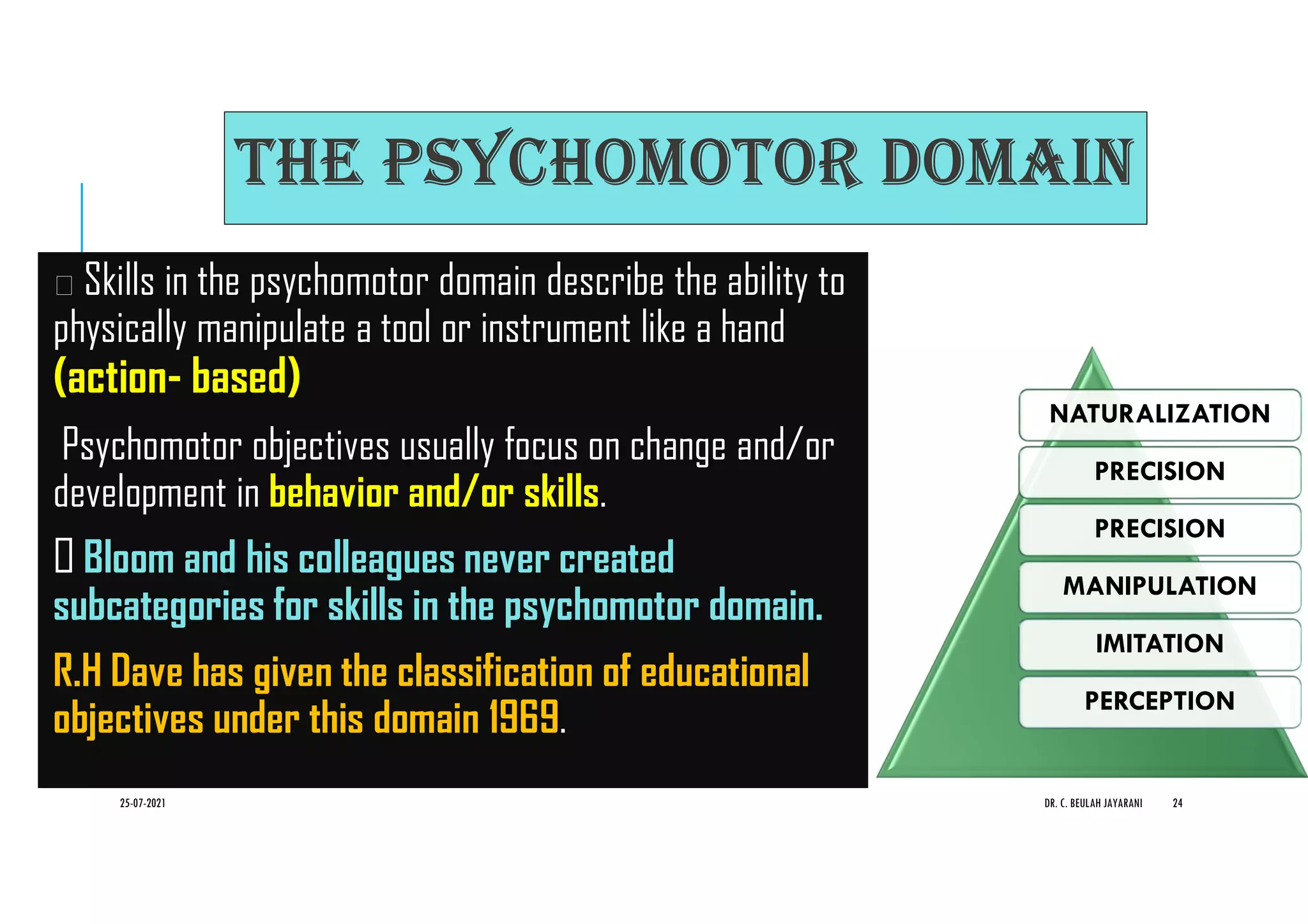 Bloom's taxonomy | PDF