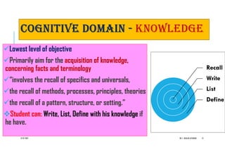 Bloom's taxonomy | PDF