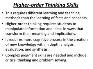 Bloom’s taxonomy | PPTX