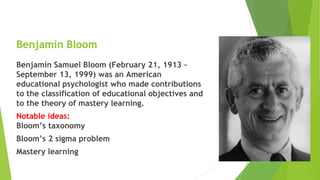 Bloom's Taxonomy | PPT