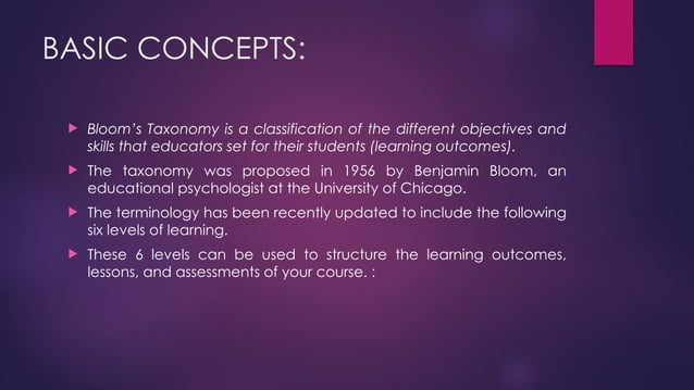 INTRODUCTION TO BLOOMS CONCEPTS IN ENGIN | PPT