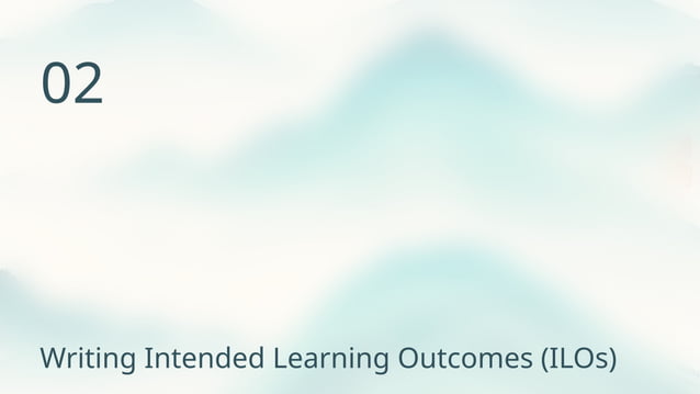 Bloom's Taxonomy - Preparing ILO.dffdfpptx | PPTX