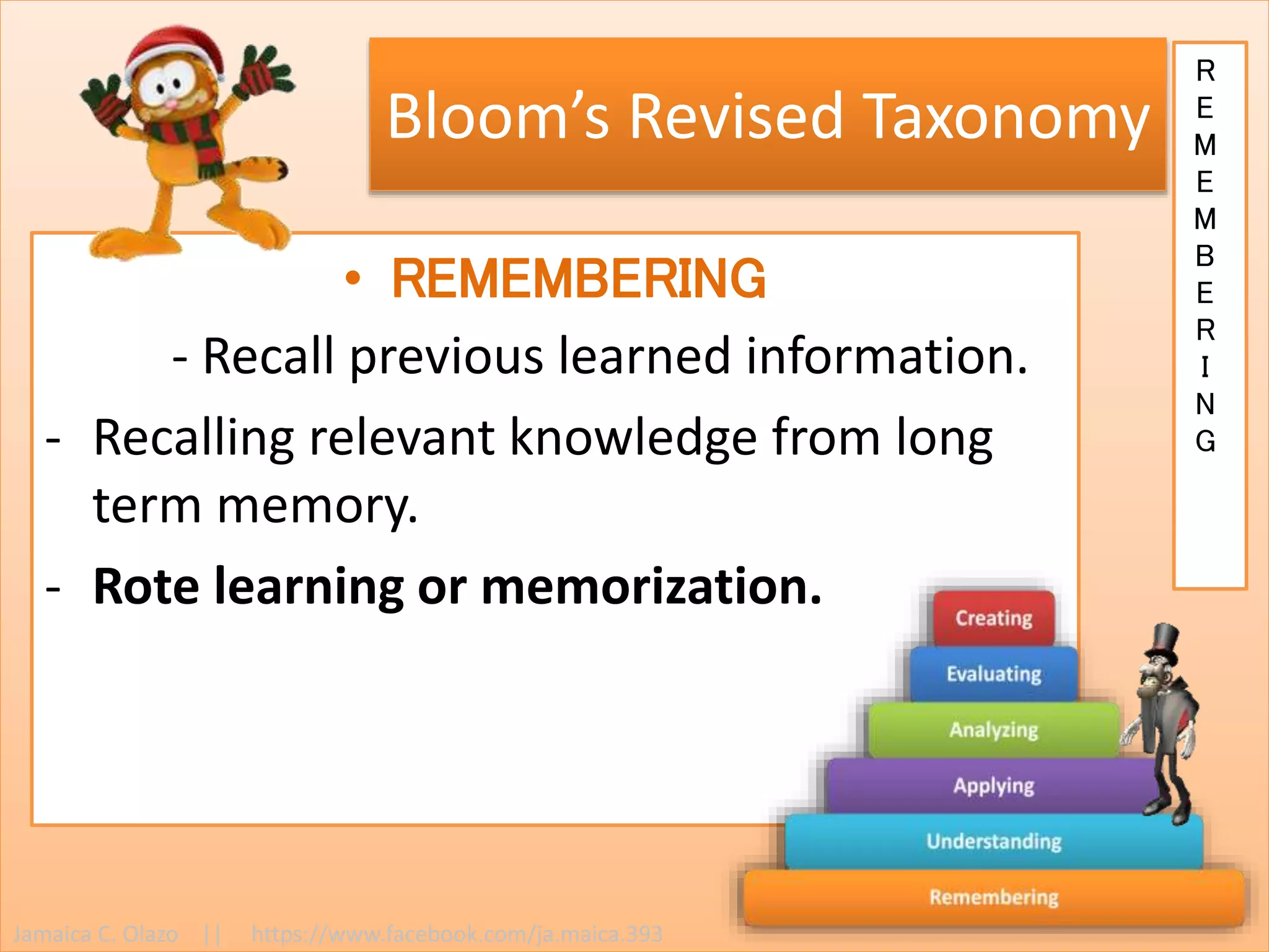 Blooms taxonomy (1) | PPTX