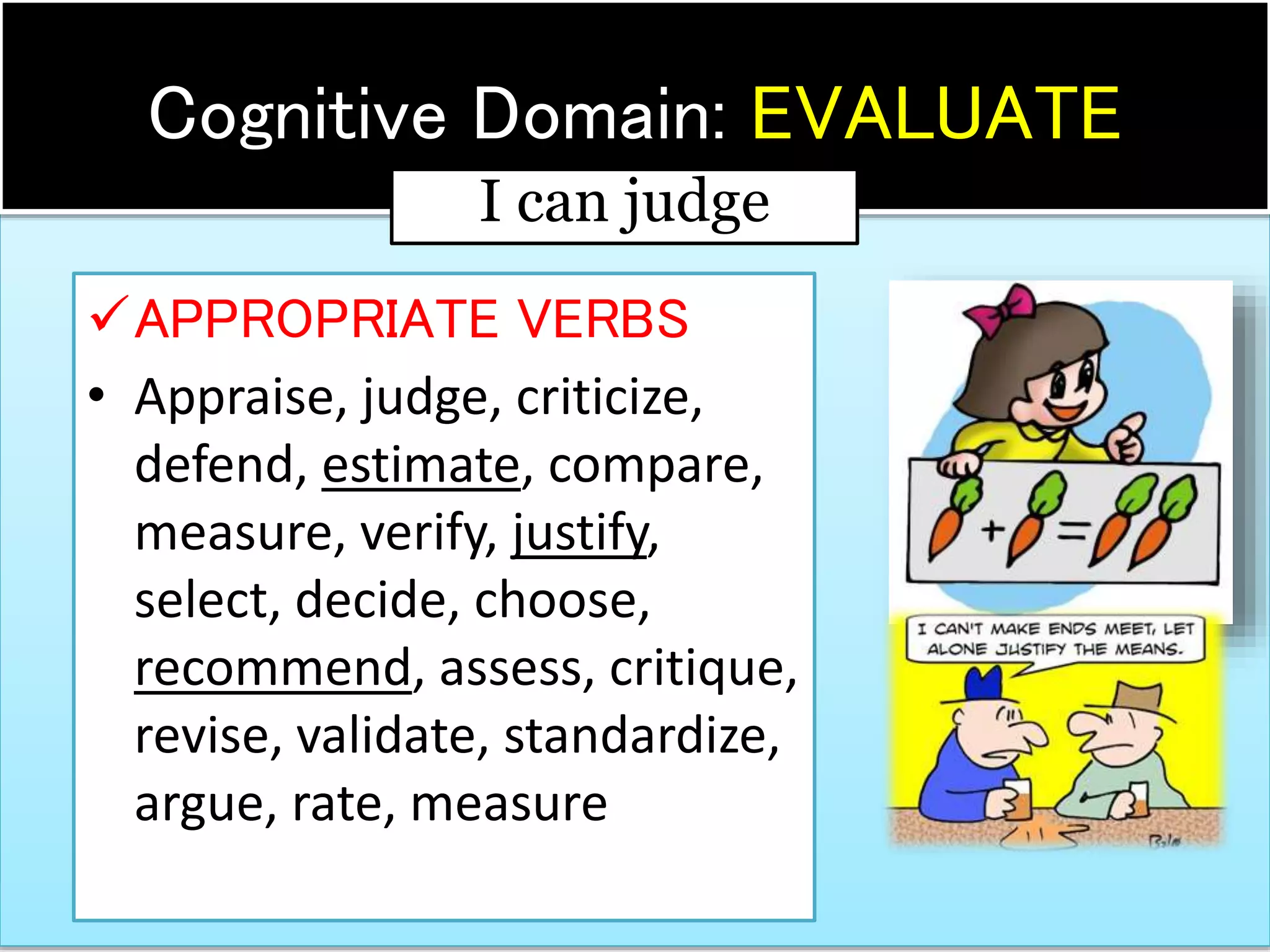 Blooms taxonomy (1) | PPTX