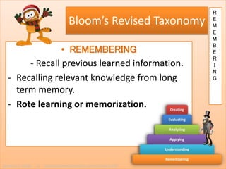 Blooms taxonomy (1) | PPTX