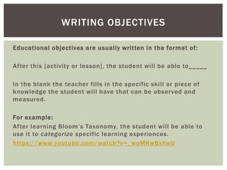 Bloom's taxonomy | PPTX