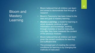 Bloom’s taxonomy | PPTX