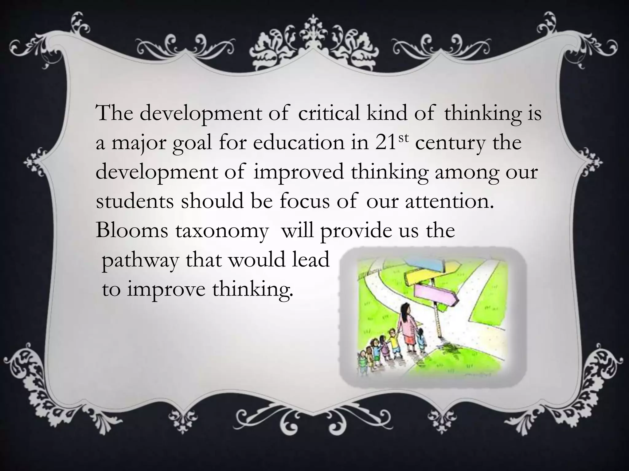Blooms taxonomy and learning domains | PPTX