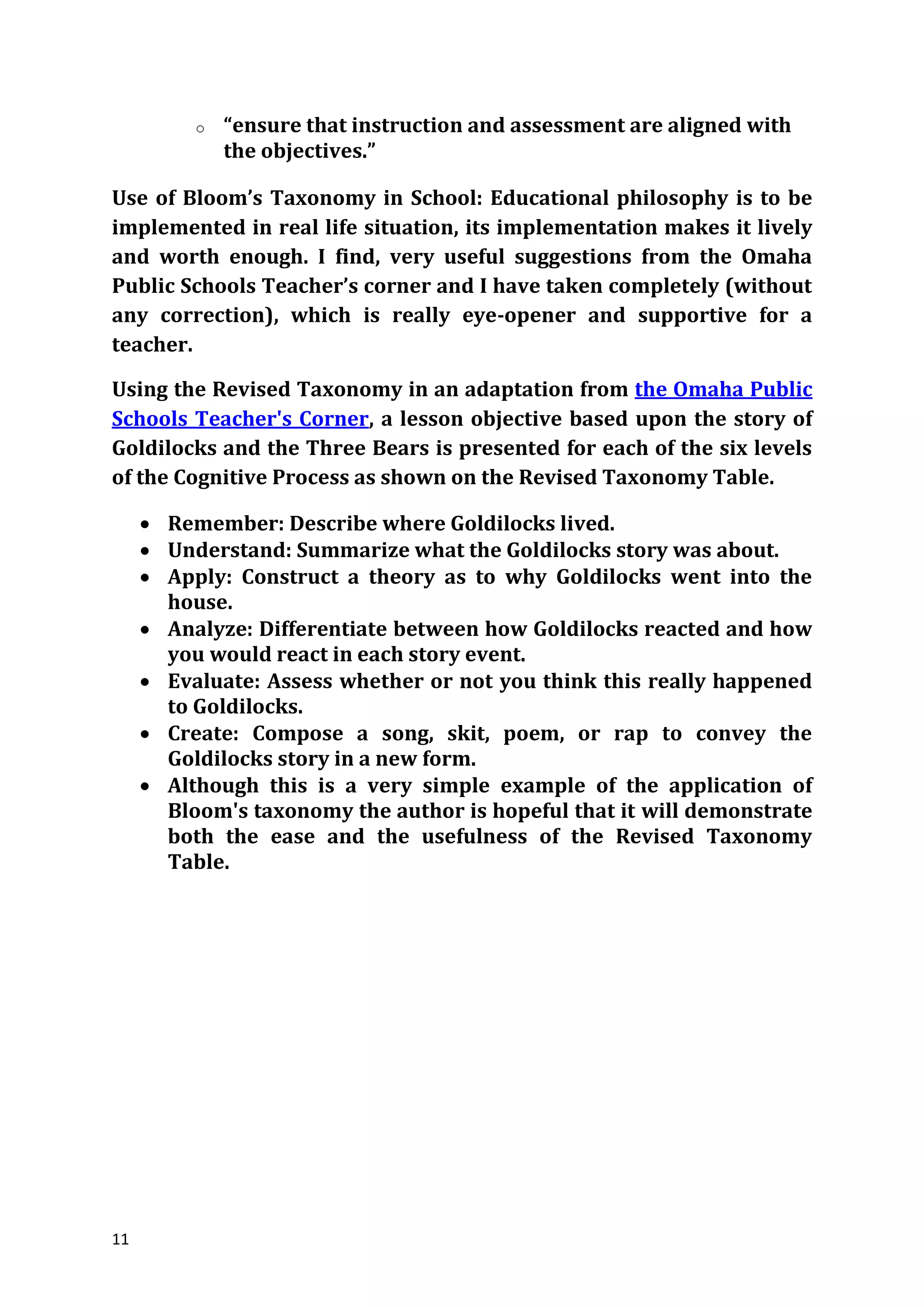 Blooms taxonomy a revolutionary learning approach | PDF