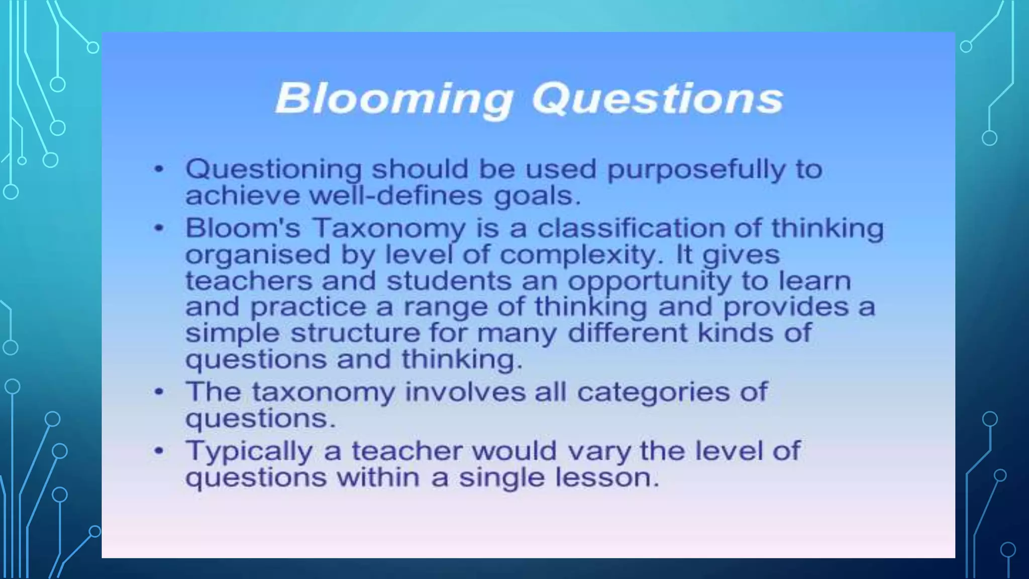 Bloom’s Taxonomy: Assessment | PPTX