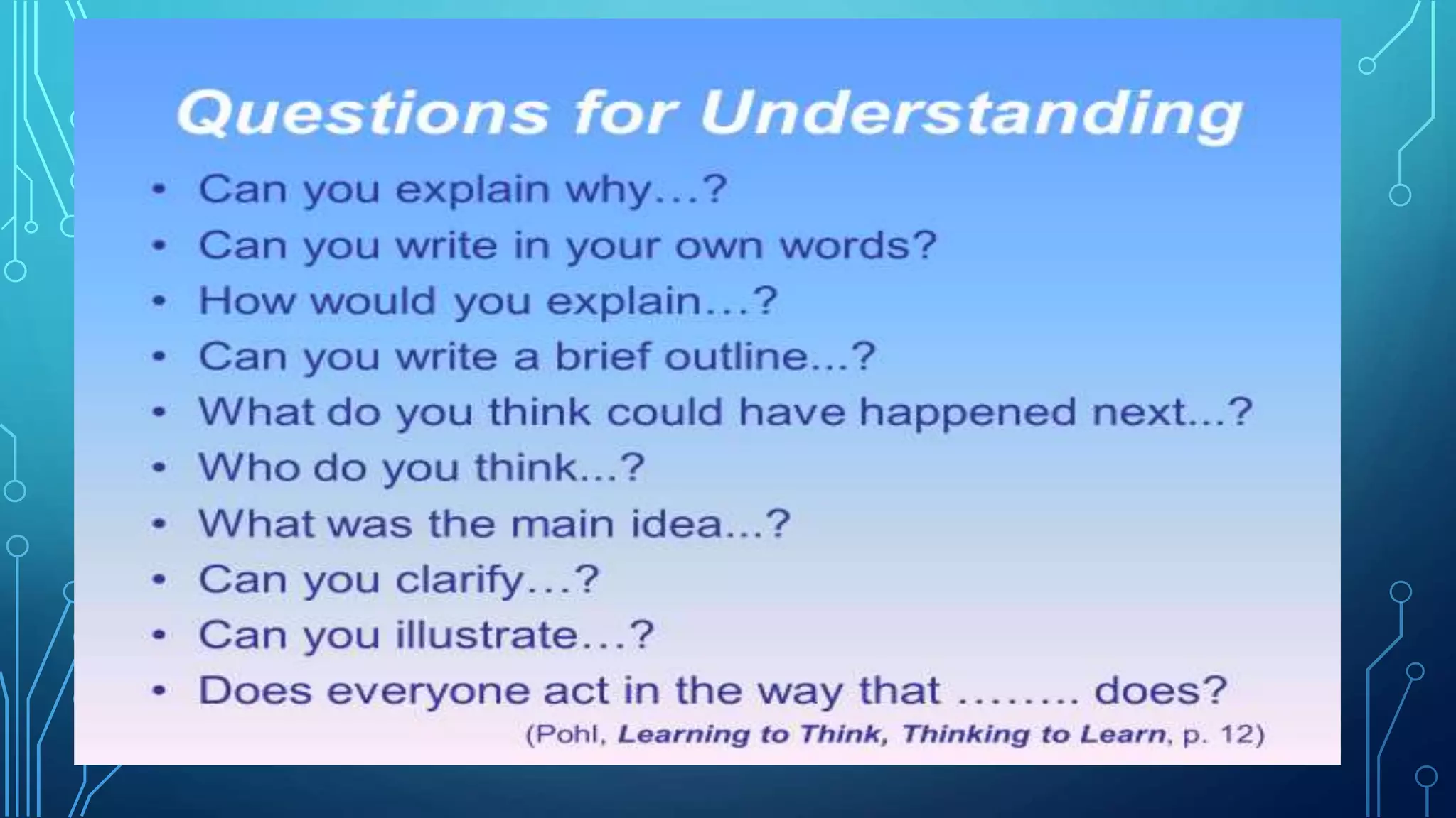 Bloom’s Taxonomy: Assessment | PPTX