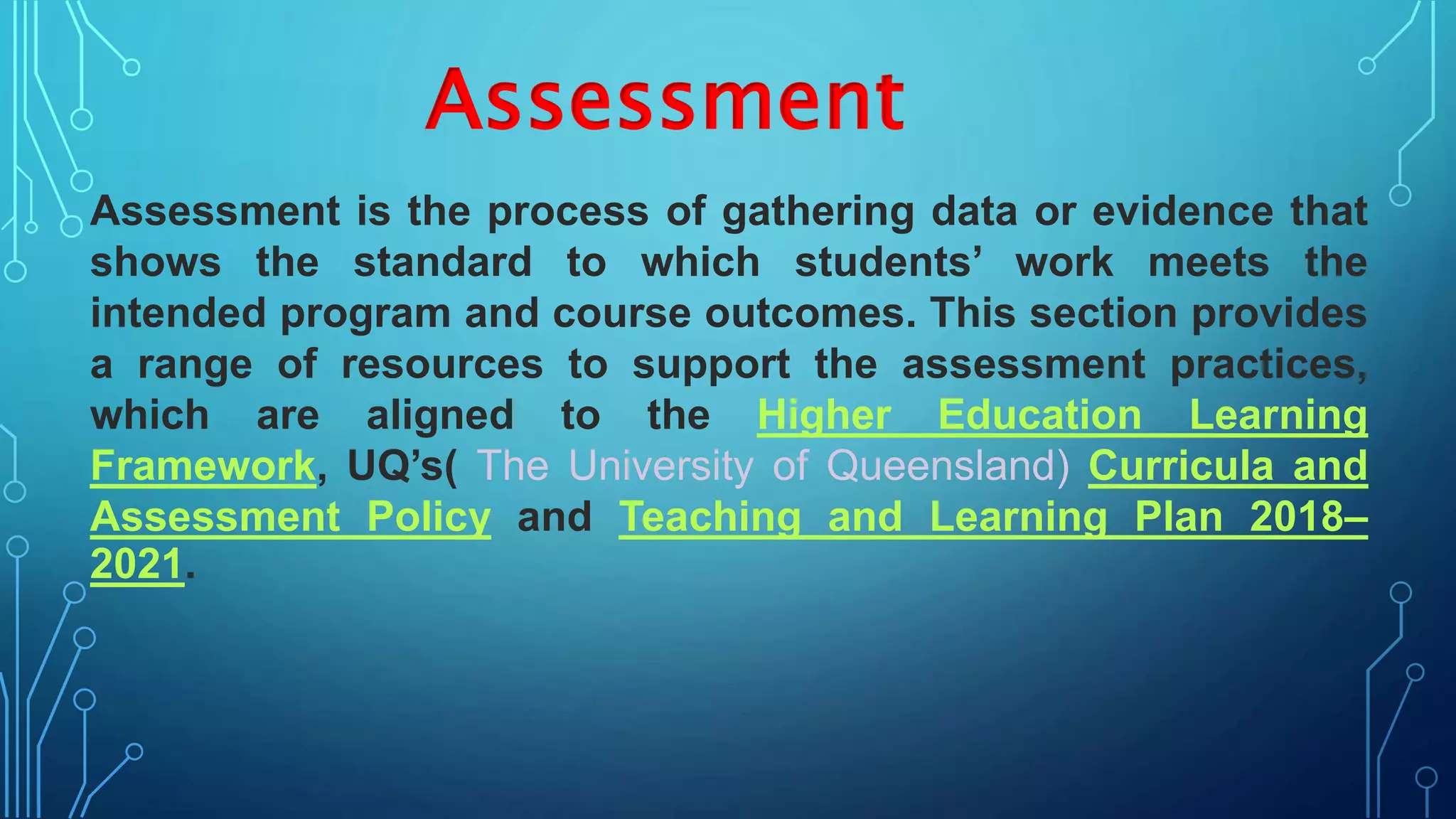Bloom’s Taxonomy: Assessment | PPTX