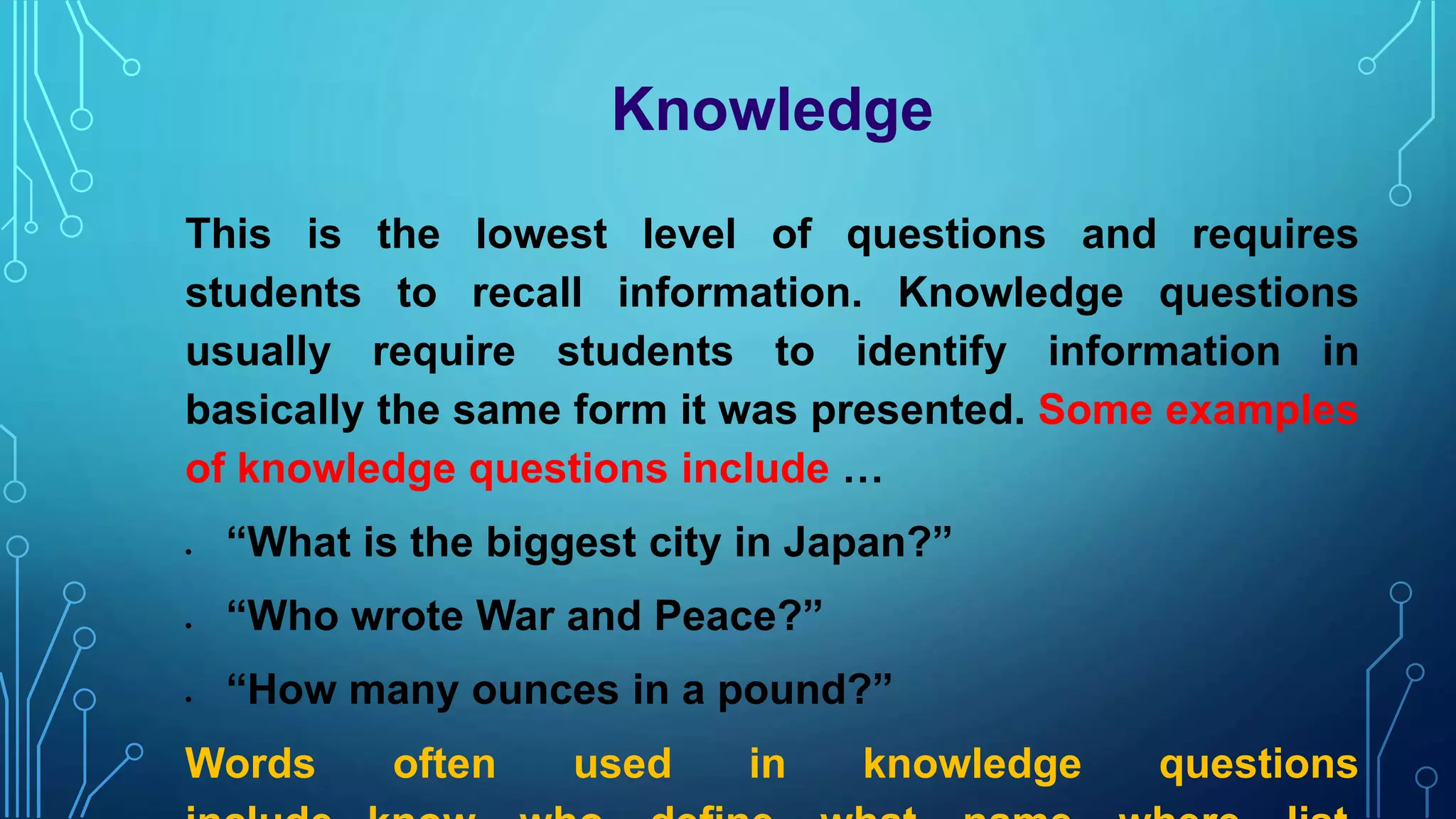 Bloom’s Taxonomy: Assessment | PPTX