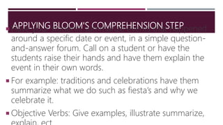 Bloom’s taxonomy Appropriate in Social Science | PPTX