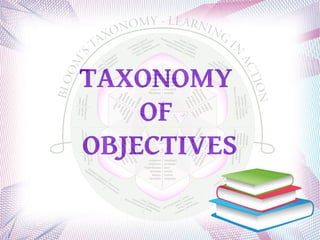 Taxonomy of objectives | ODP