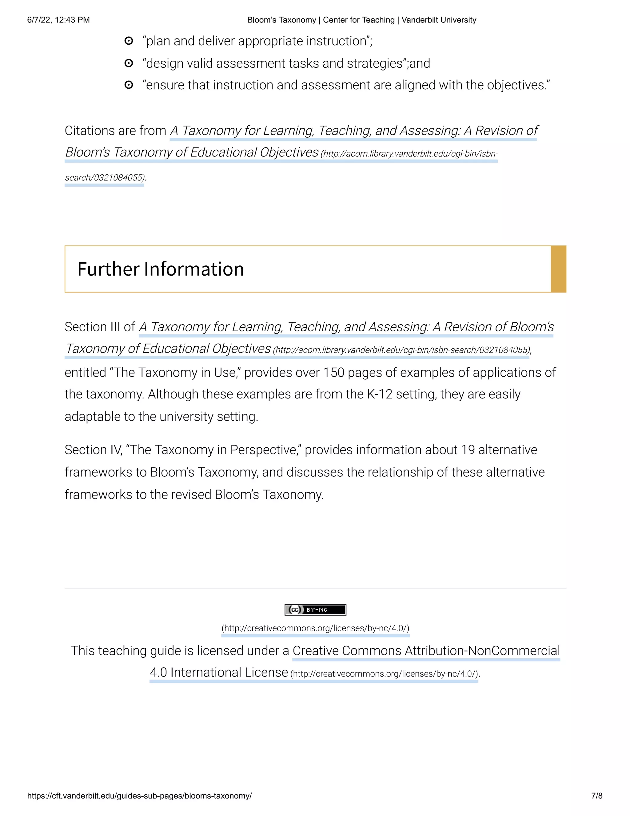 Bloom’s Taxonomy _ Center for Teaching _ Vanderbilt University.pdf ...