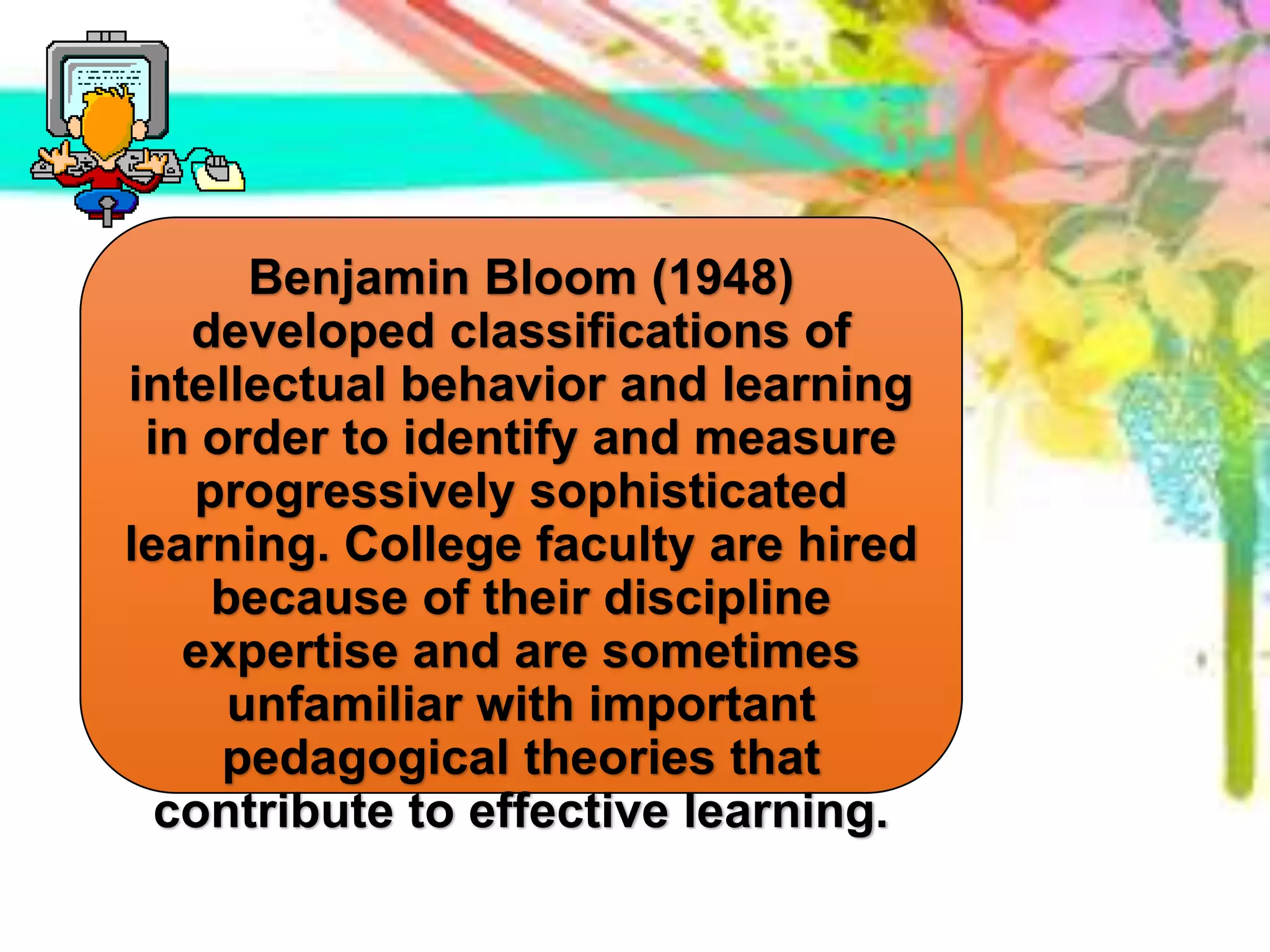 Bloom’s taxonomy, cognitive, psychomotor, and Affective | PPTX