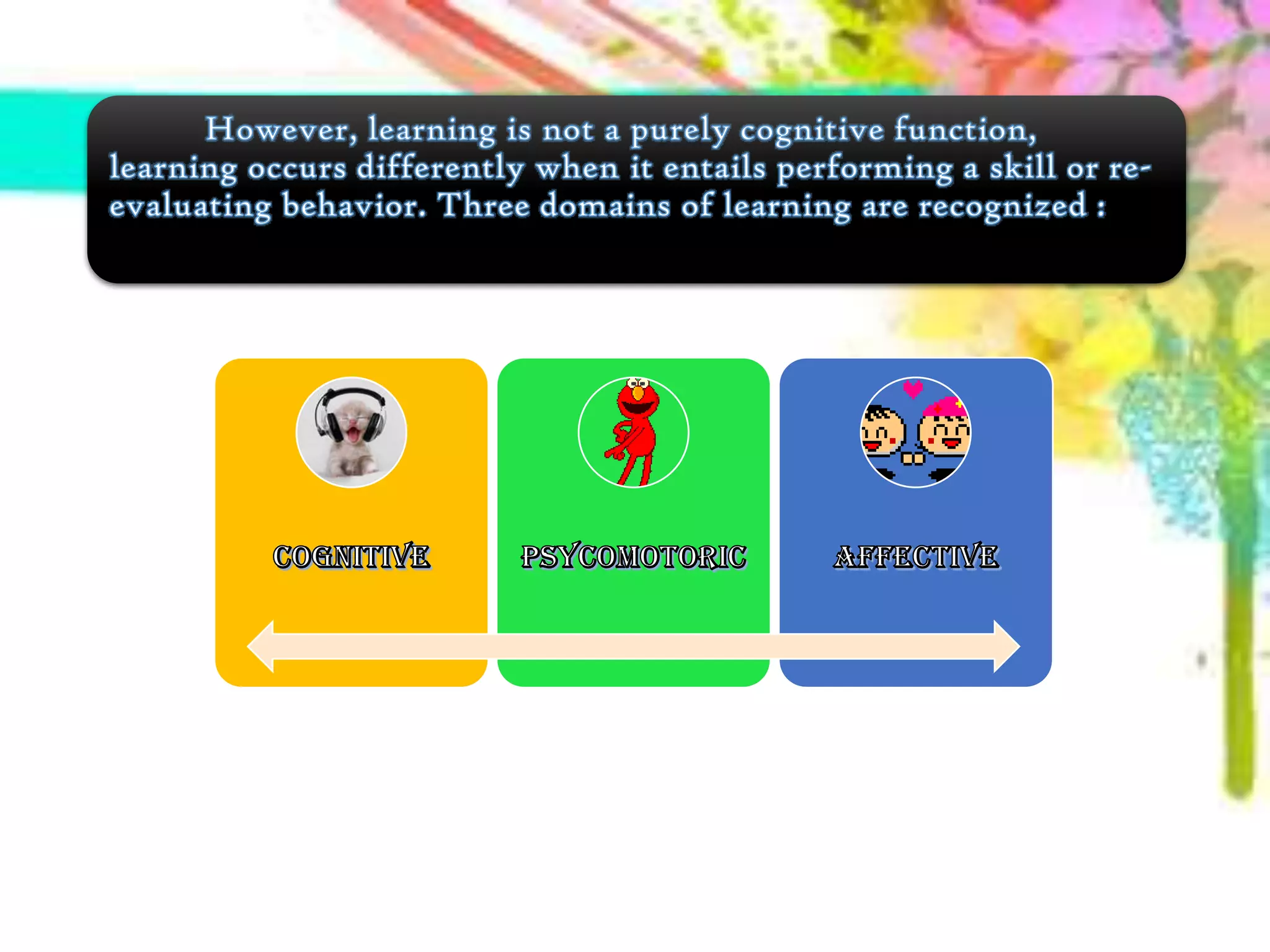 Bloom’s taxonomy, cognitive, psychomotor, and Affective | PPTX