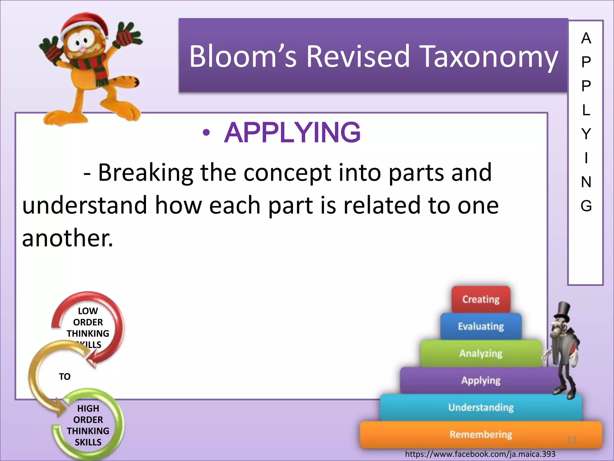 Bloom’s Taxonomy (complete) | PPTX