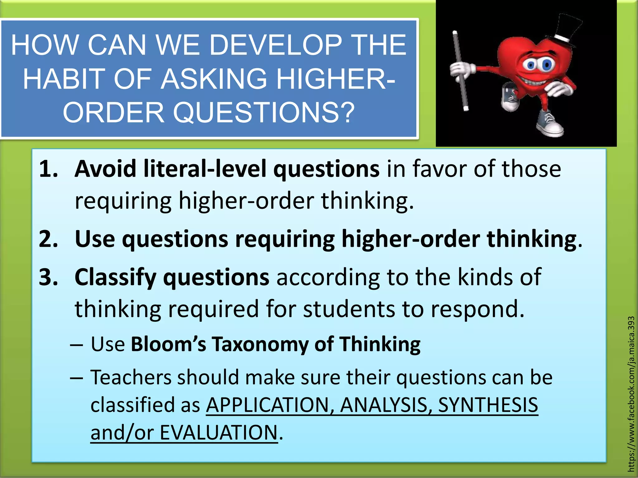 Bloom’s Taxonomy (complete) | PPTX