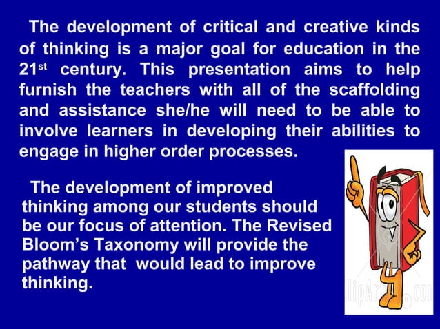 Blooms taxonomy powerpoint | PPT