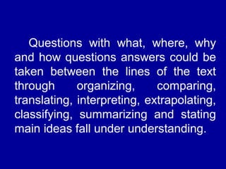 Blooms taxonomy powerpoint | PPT