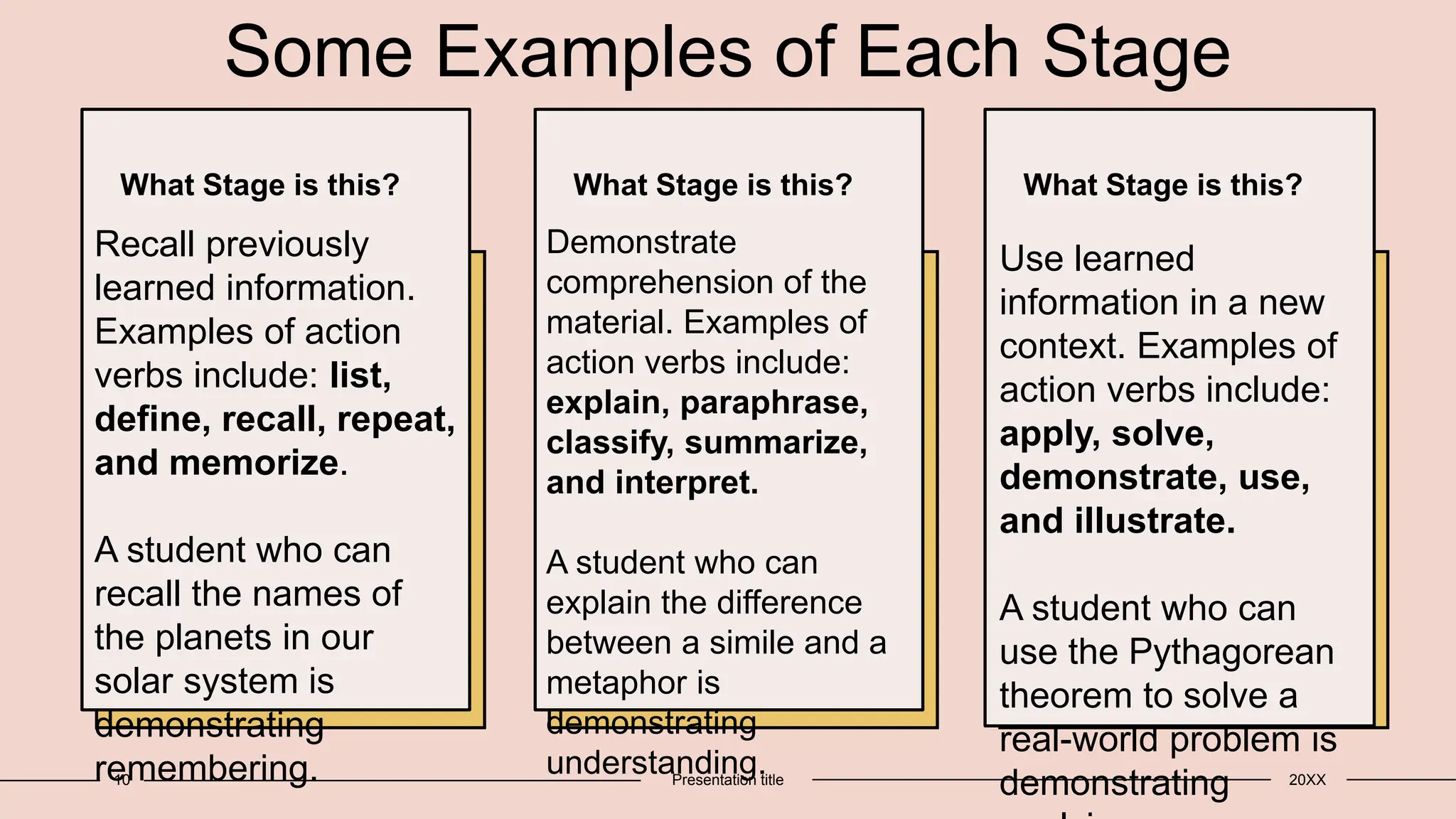 BLOOM’S TAXONOMY STRATEGIES FOR CLASS ACTIVITY | PPTX