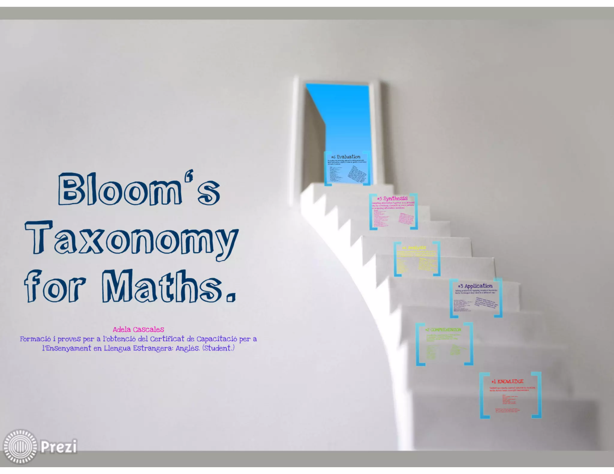 Bloom taxonomy for maths. | PDF