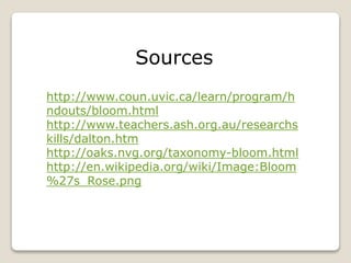 Bloom taxonomy | PPT