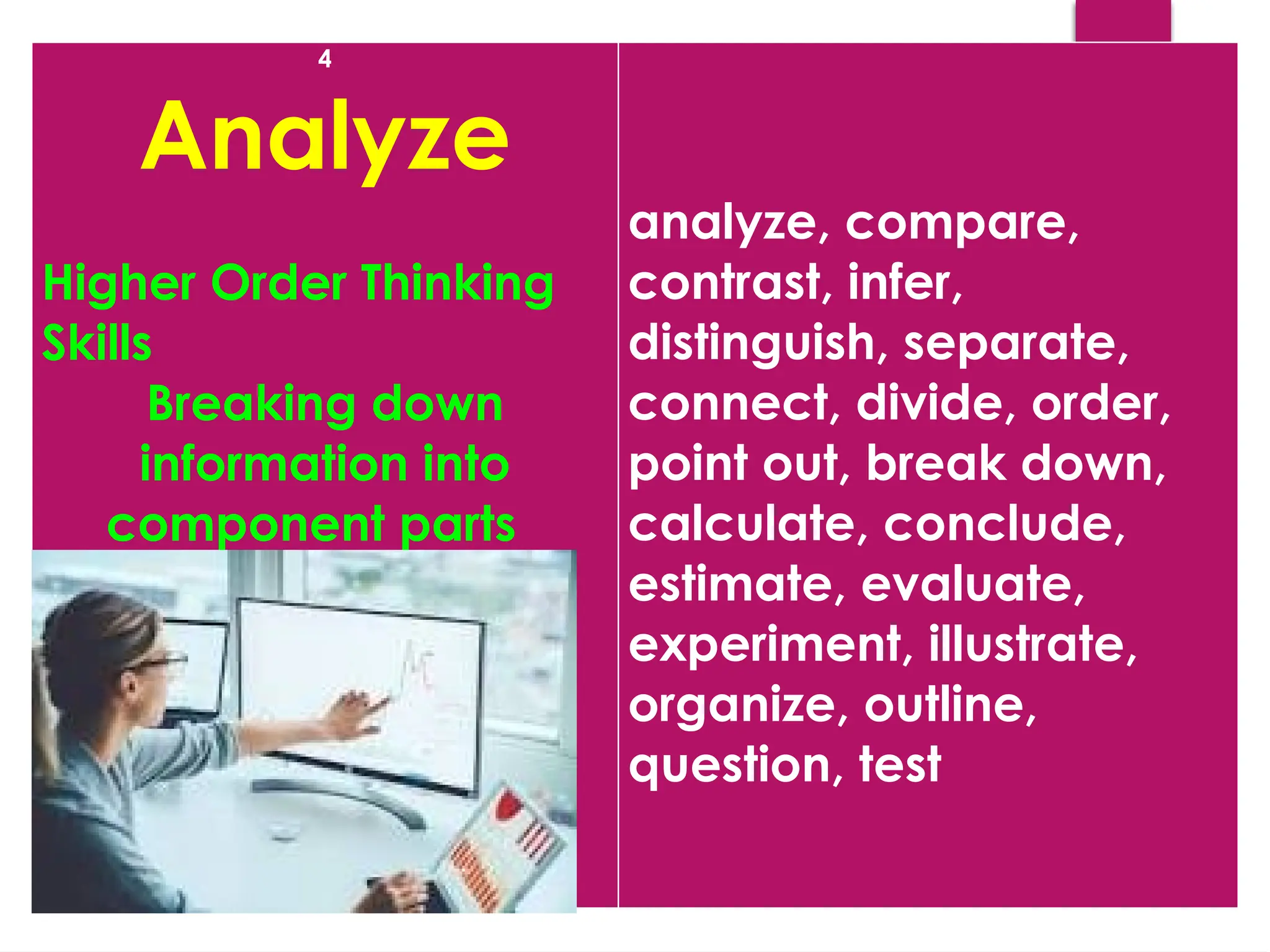 BLOOM TAXONOMY and Smart Objectives, Teaching Process | PPTX