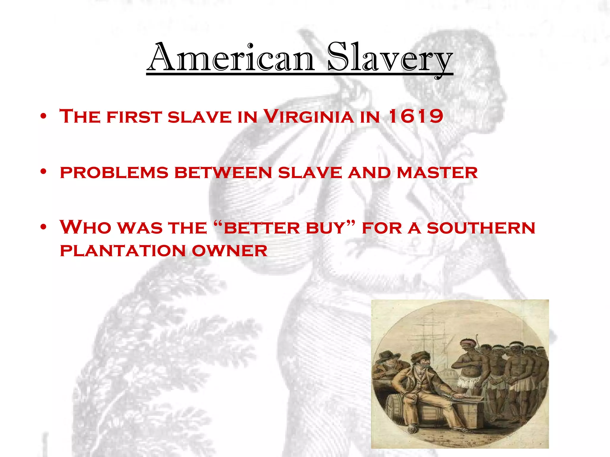Slavery in colonial newspapers | PPT