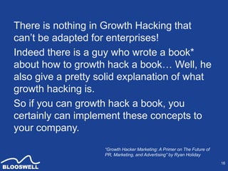 Blooswell - Growth Hacking | PPT