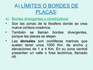 Bloque 4. la tectónica de placas, una teoría global | PPT