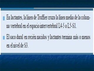 Bloqueo peneano y espinal en pediatria | PPT