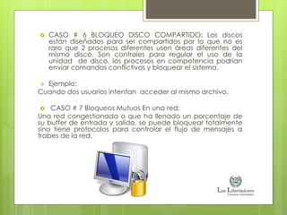 Bloqueos mutuos | PPTX
