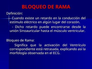 BLOQUEOS Y HEMIBLOQUEOS.BLOQUEOS Y HEMIBLOQUEOS. pptppt | PPT