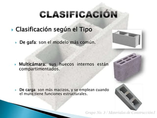 Bloques de hormigón -Blocks de Construcción | PPTX