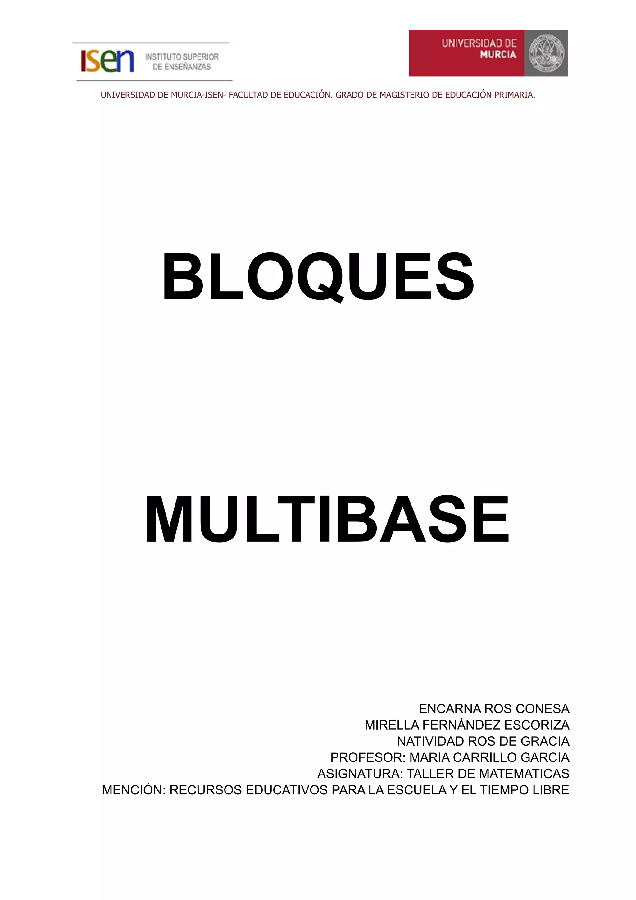 Bloques multibase | PDF