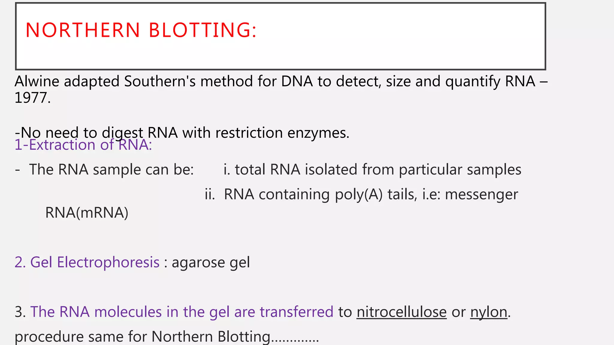 Blotting technique | PPTX