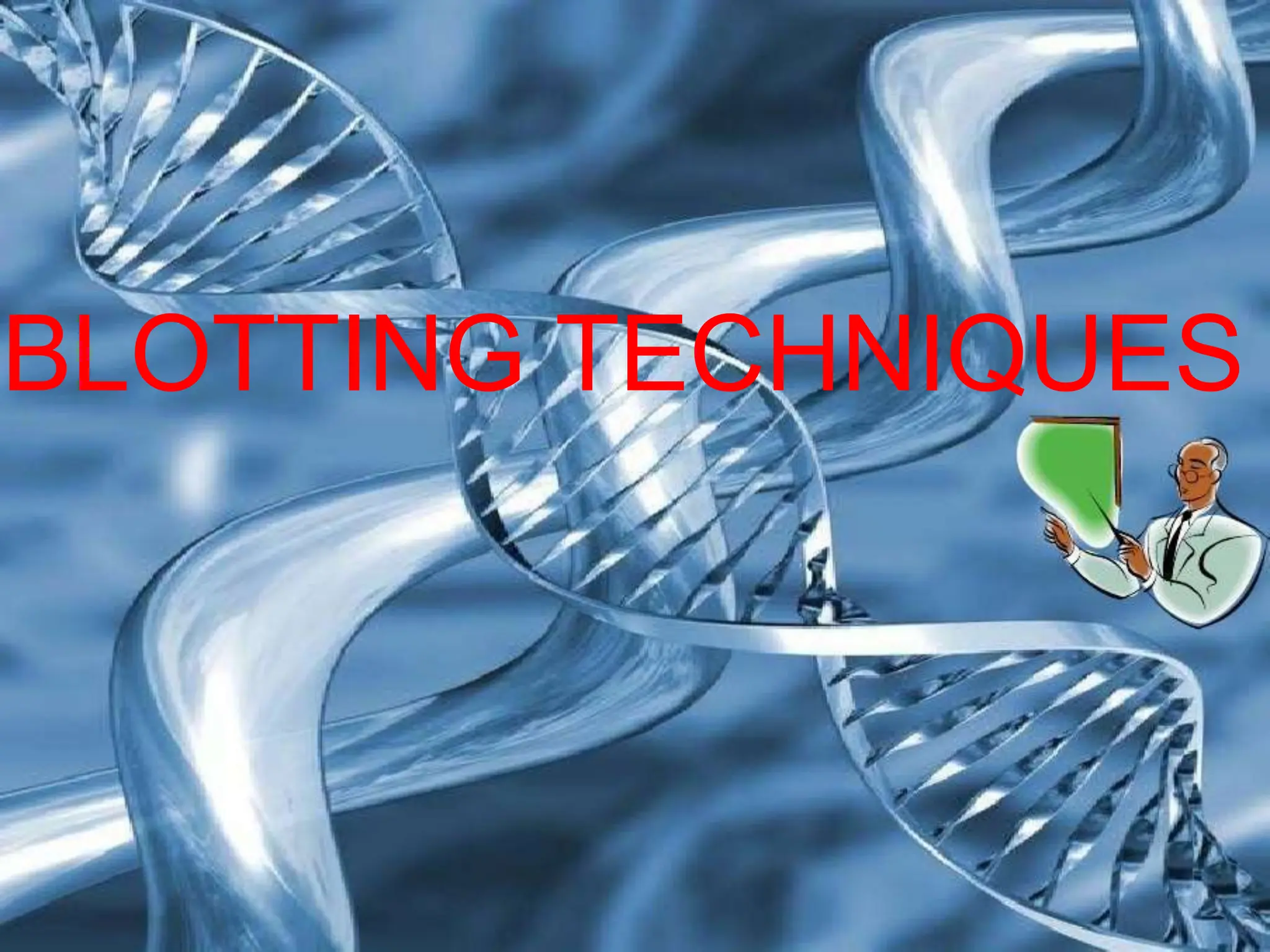 blottingtechniques.pptx different types of blotting technique | PPT