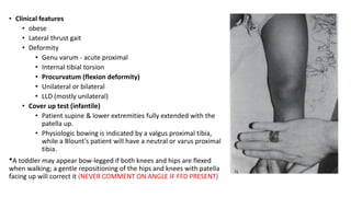 blount disease pptx | PPTX