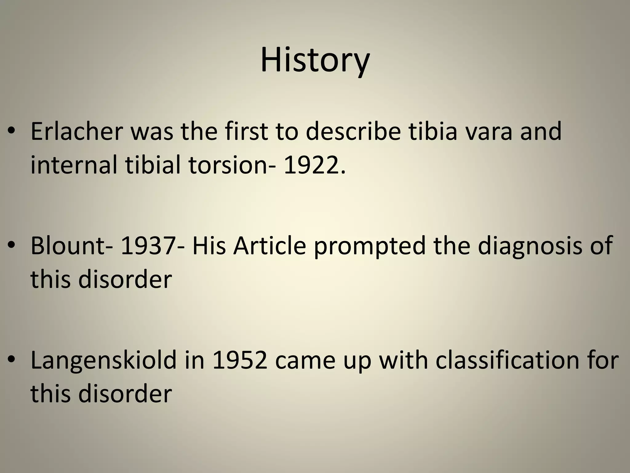 Blounts disease | PPTX