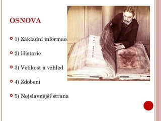 Ďáblova bible | PPT
