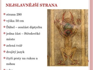 Ďáblova bible | PPT